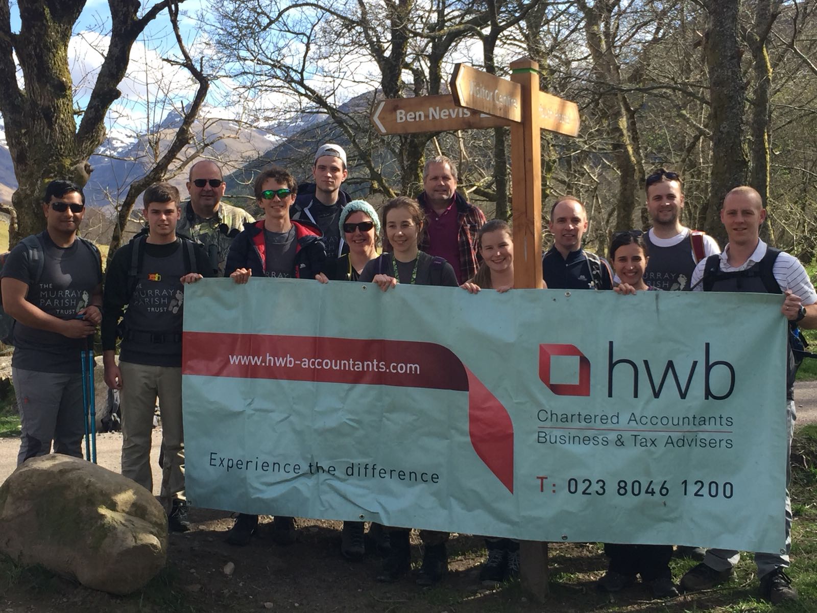 News | Team climbs UK’s highest peaks and raises £4,000 for charity | HWB