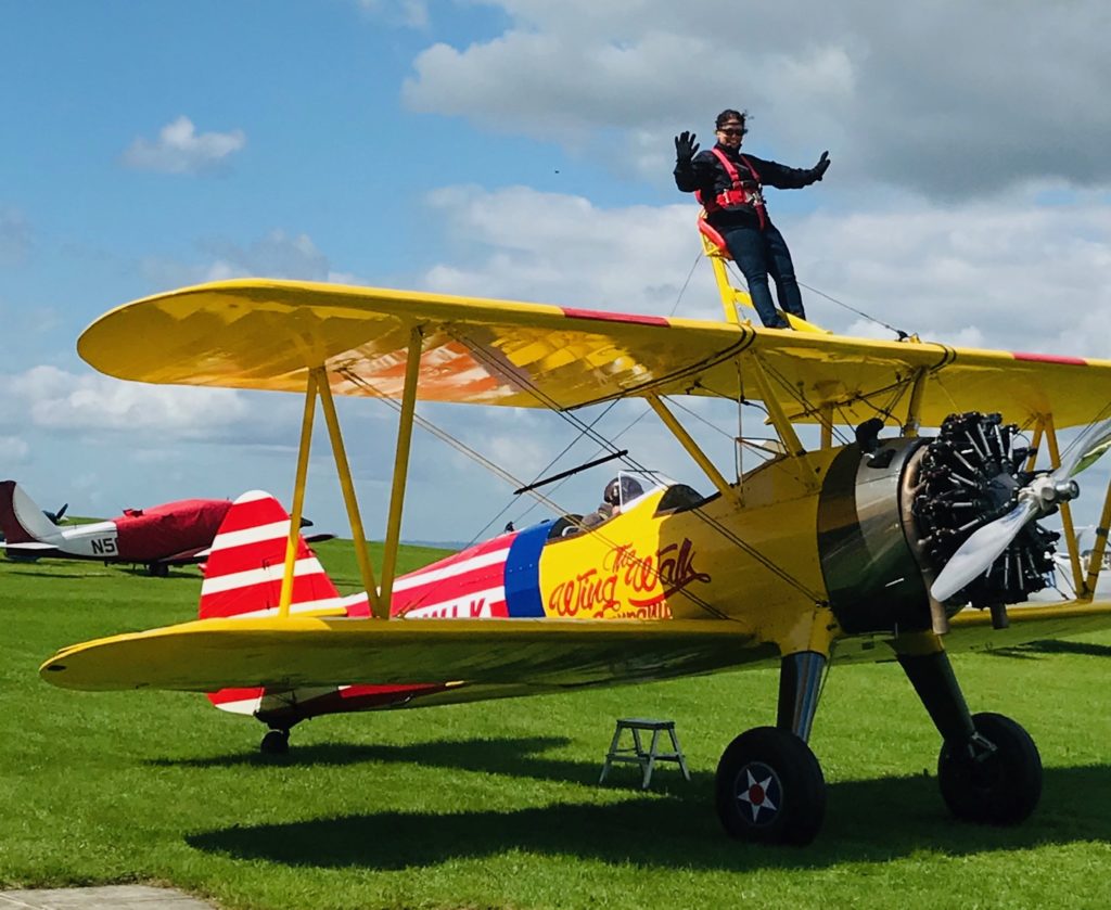 News | Third time’s the charm for Charity Wing Walk | HWB